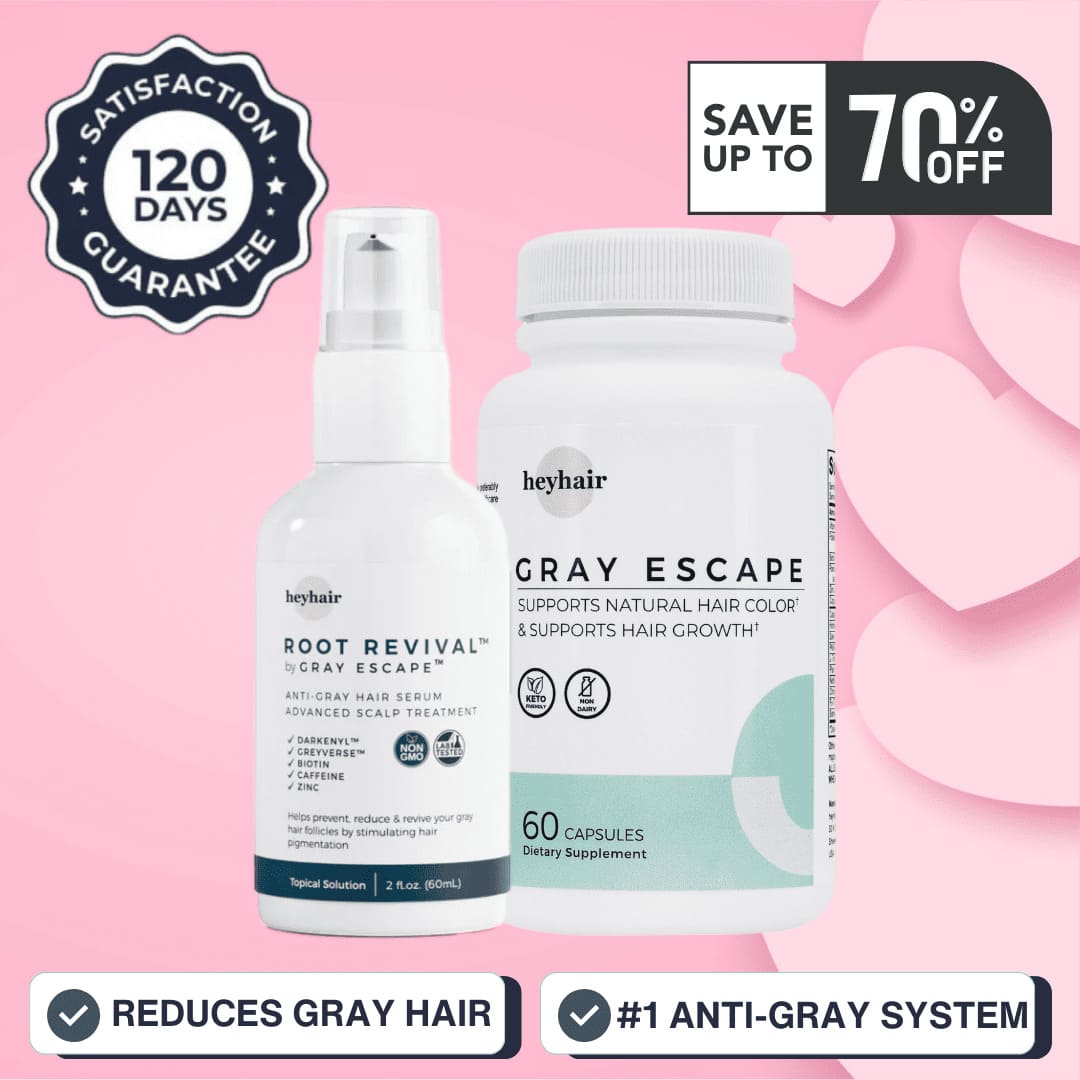 Advanced Anti-Gray Hair Treatment Kit – heyhair