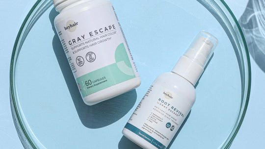 Top 4 Natural Anti-Gray Supplements for Reversing Gray Hair – heyhair