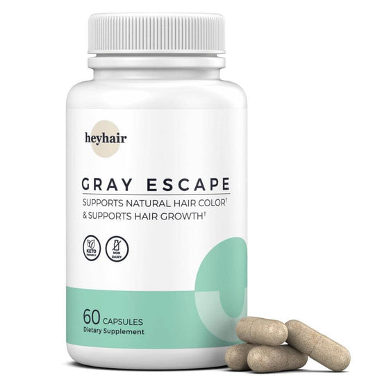 Gray Escape™ Advanced Anti-Gray Supplement | Stop Gray Hairs – heyhair
