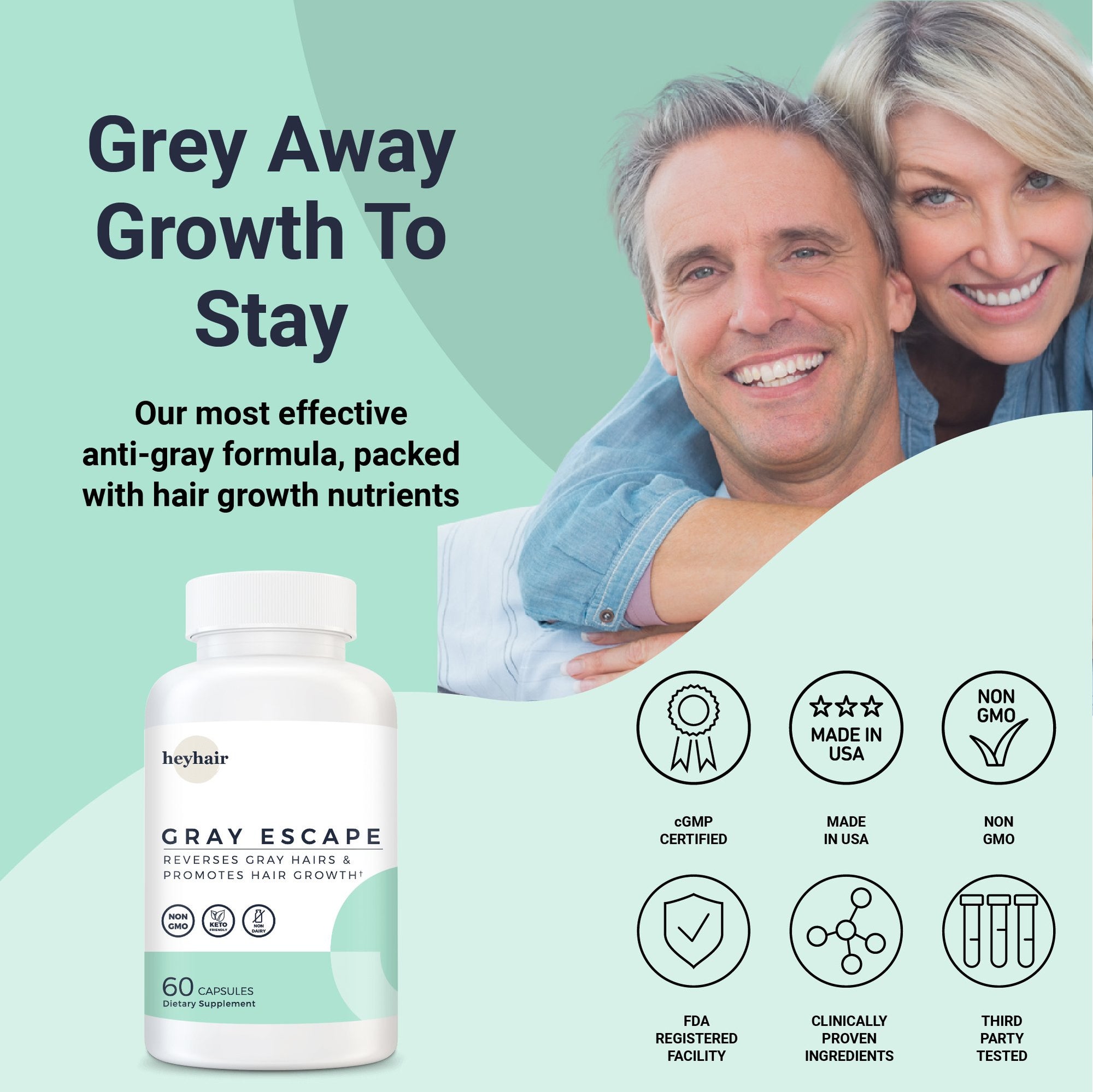 1 YEAR SUPPLY - GRAY ESCAPE - 20% OFF
