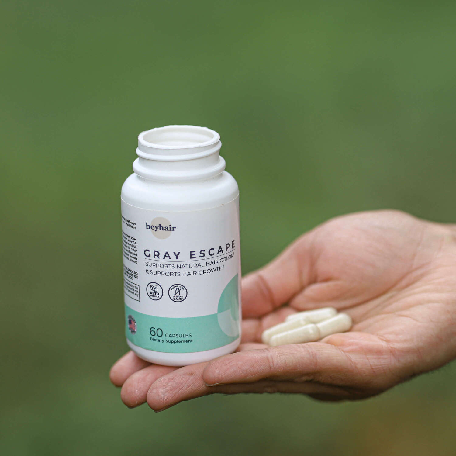 Advanced Anti-Gray Hair Supplement | Gray Escape